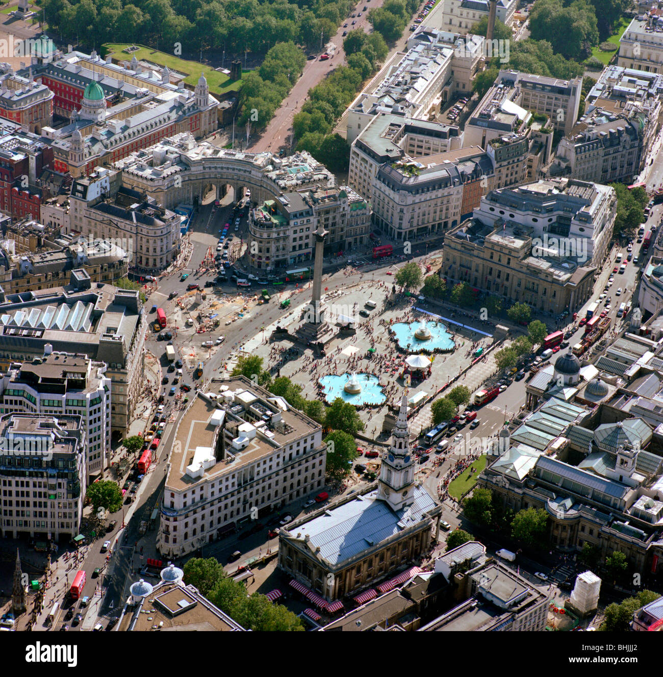 Trafalgar Square, Westminster, London, 2002 Artist: EH/RCHME staff ...
