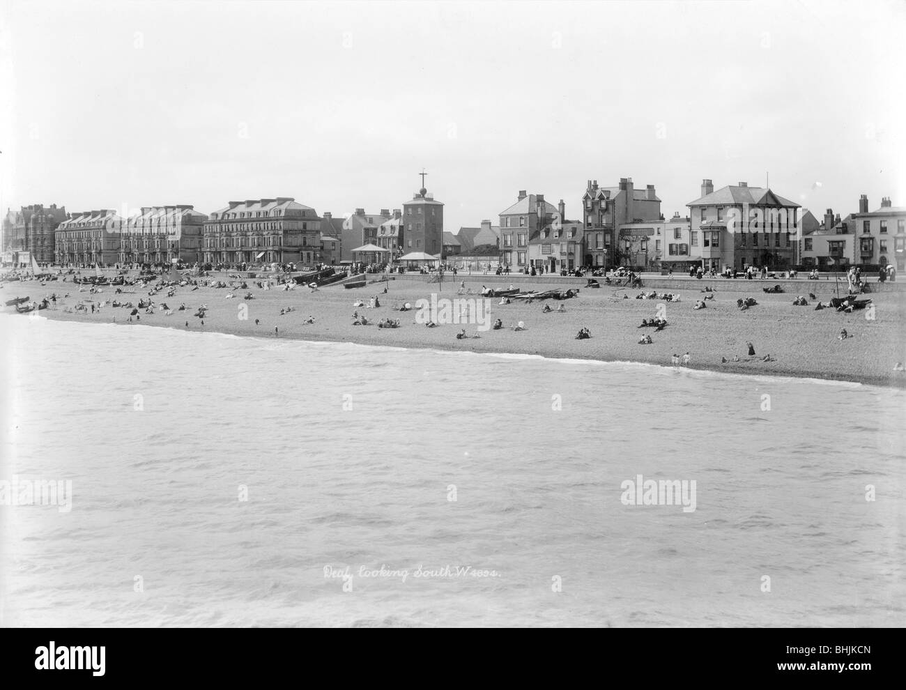 The beach at Deal, Kent, 1890-1910. Artist: Unknown Stock Photo - Alamy