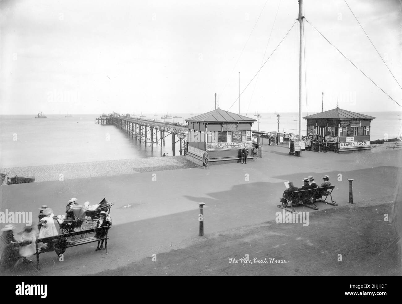 Deal Kent England Black and White Stock Photos & Images - Alamy