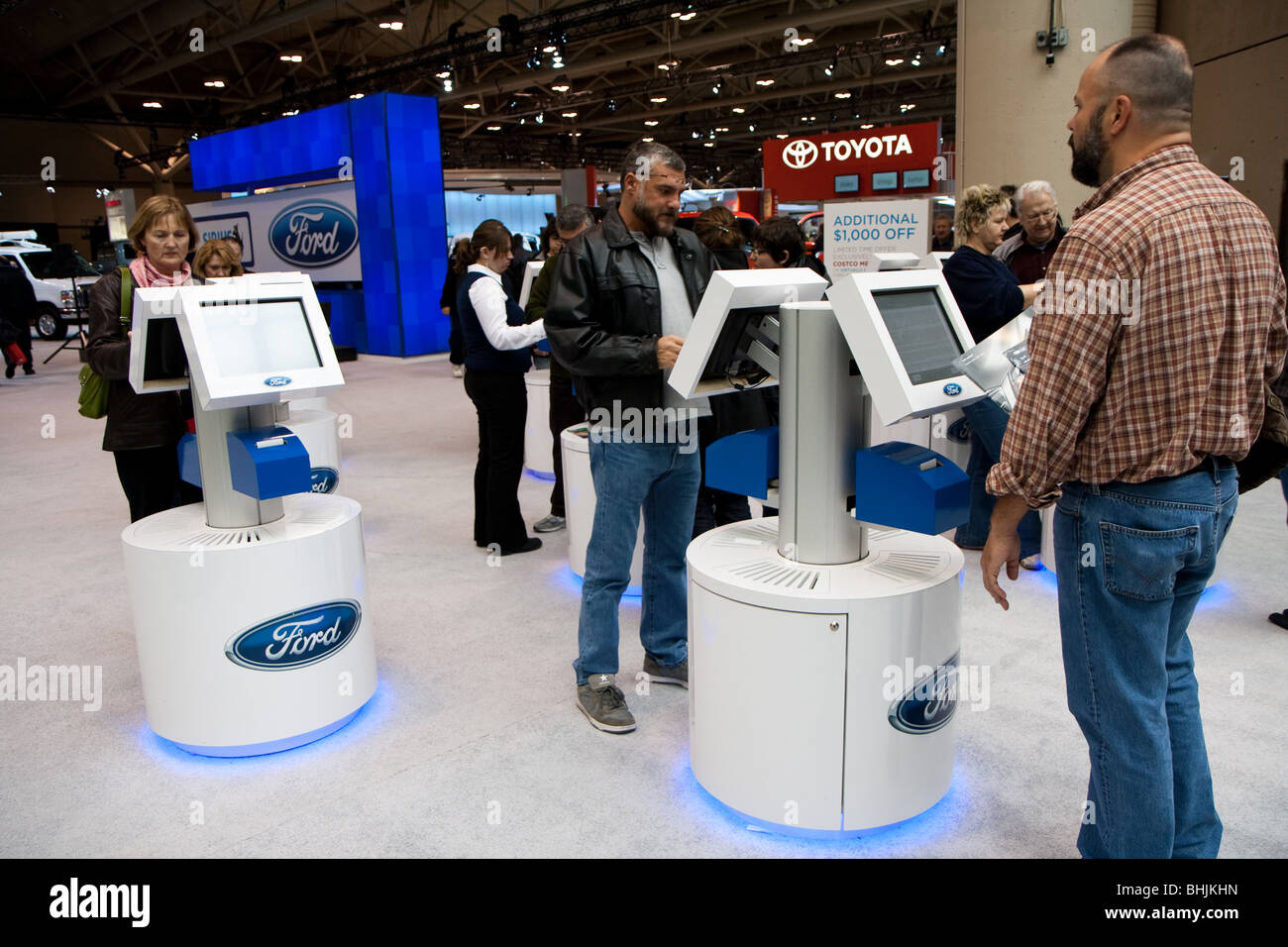 Information information booth hi-res stock photography and images - Alamy
