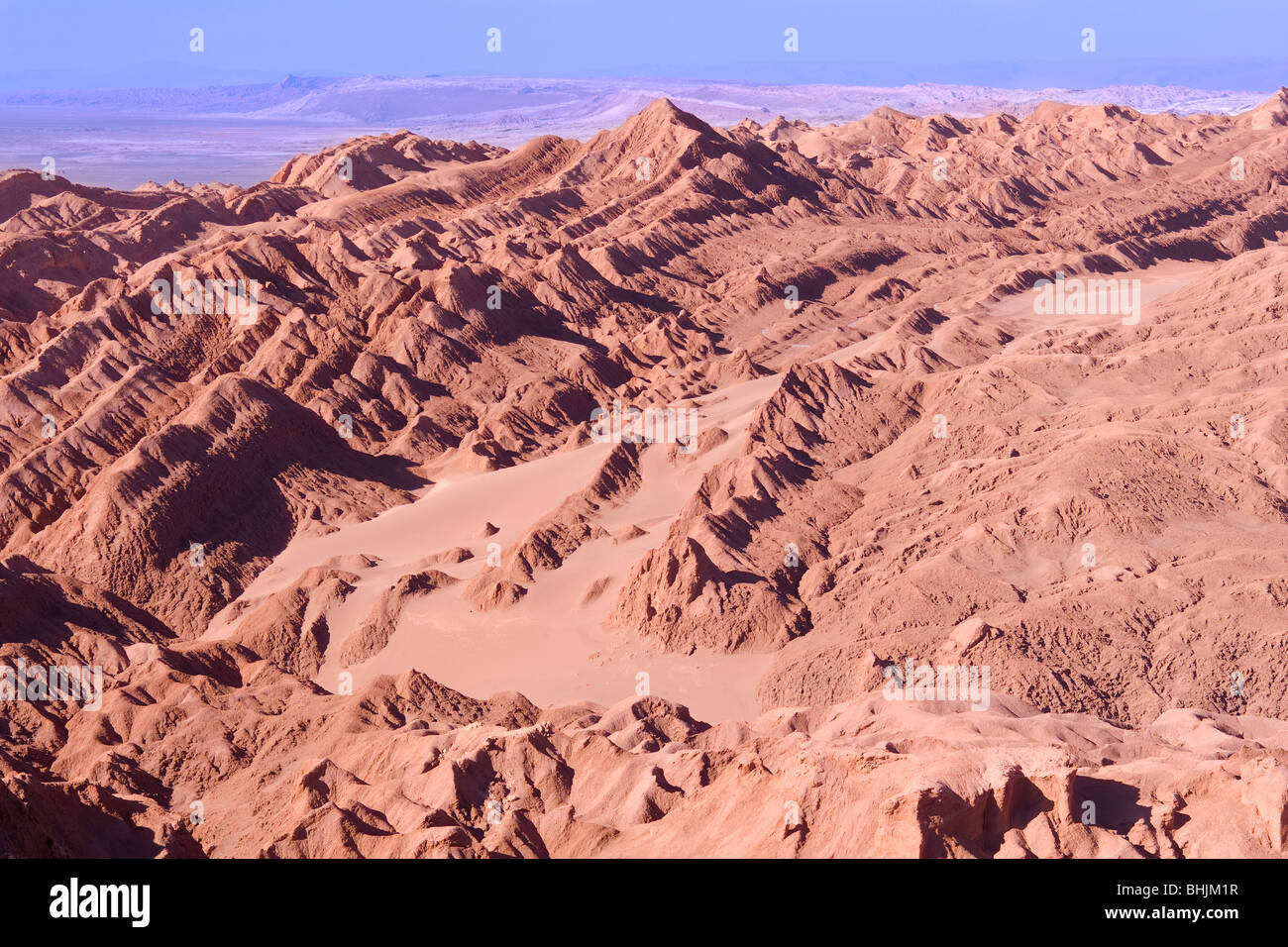Salt formations at Valle de la Luna (Moon Valley), San Pedro de Atacama, Chile Stock Photo - Alamy