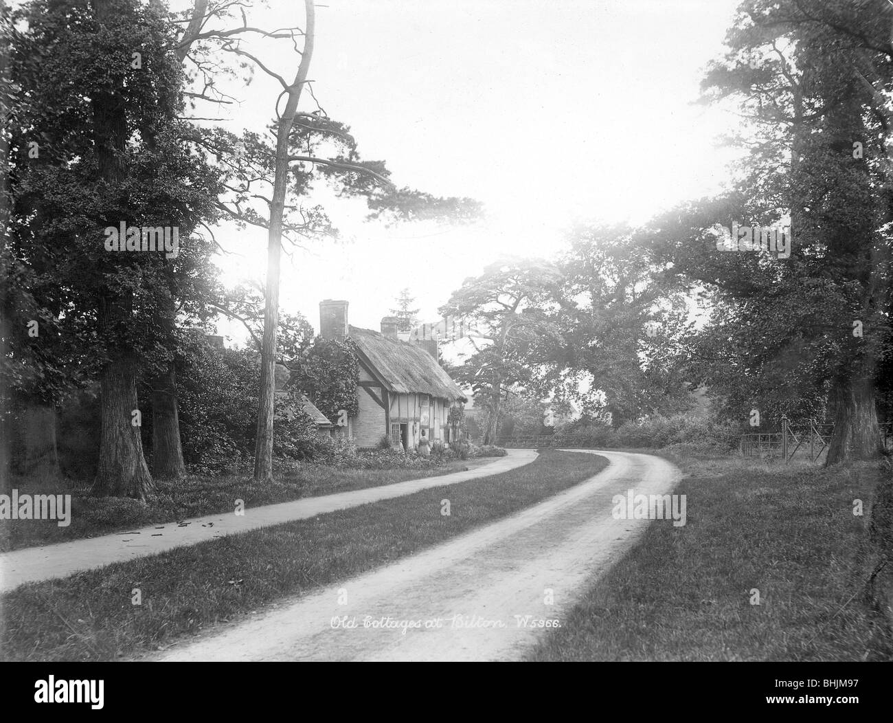 Bilton, Rugby, Warwickshire, 1890-1910. Artist: Unknown Stock Photo - Alamy
