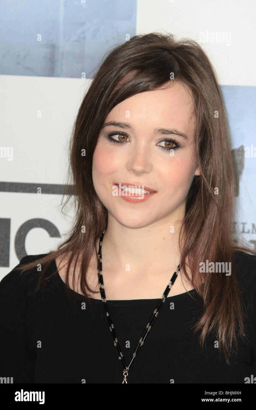 ELLEN PAGE FILM INDEPENDENT'S 2009 SPIRIT AWARDS ARRIVALS SANTA MONICA ...