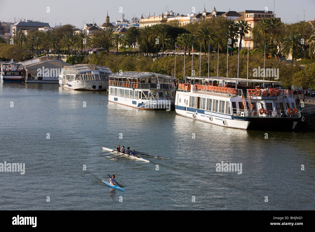 Seville river andalucia spain hi-res stock photography and images - Alamy