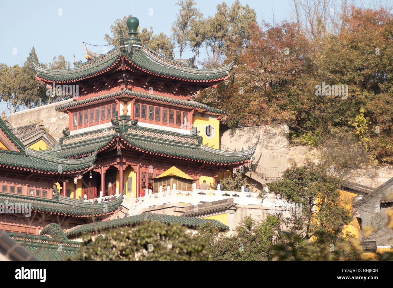 Jinshan Temple in Zhenjiang, Jiangsu province, China, Asia Stock Photo ...