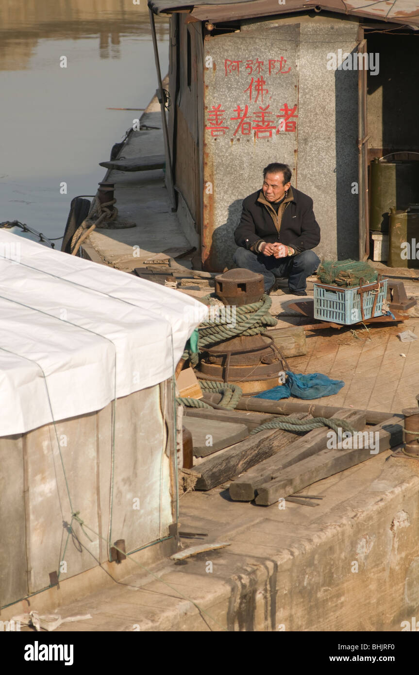 Yangtze River in Zhenjiang, Jiangsu province, China, Asia Stock Photo ...