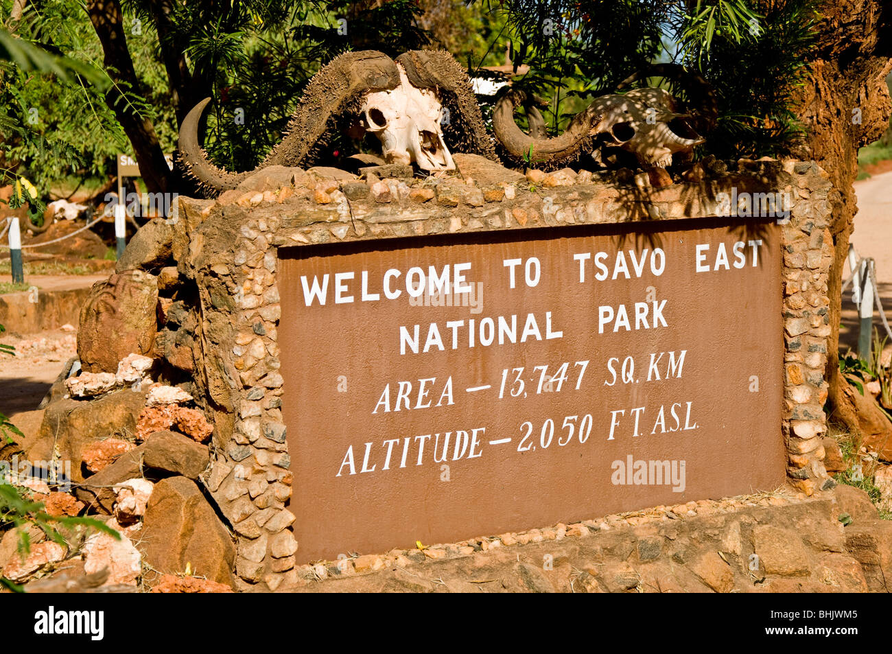 Africa entrance sign hi-res stock photography and images - Alamy