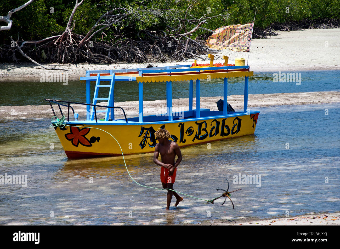 Fishing Boat, Watamu, Kenya, Africa Stock Photo - Alamy