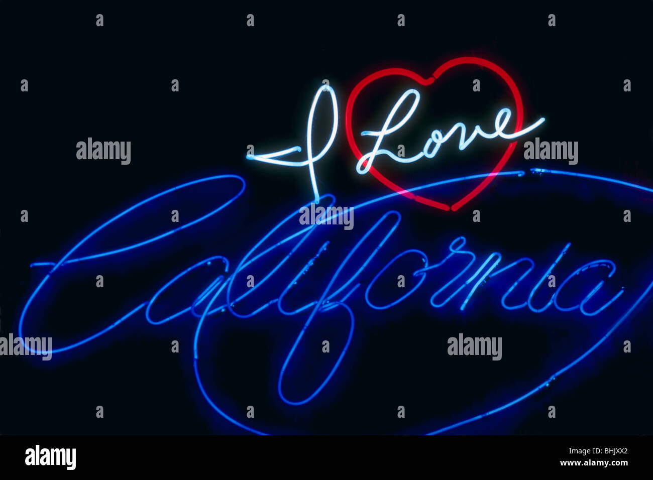 I love California Stock Photo - Alamy