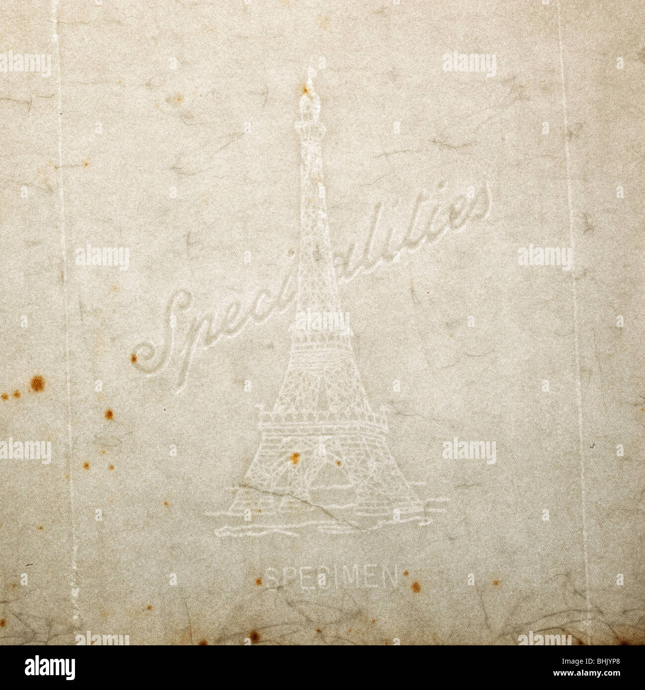 Beautifully detailed paper watermarks of famous landmarks and people ...