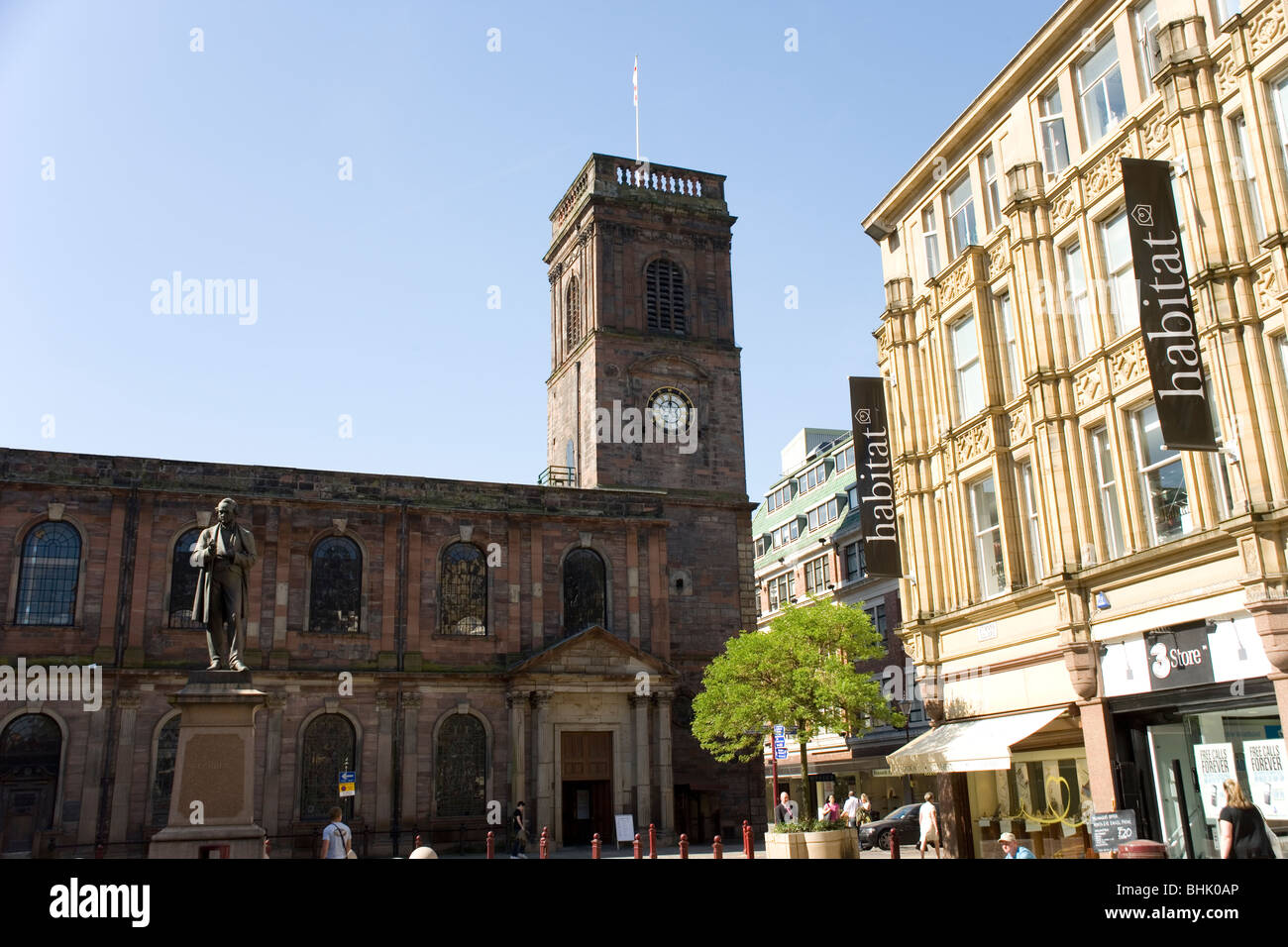 St Ann's Church in St Ann’s Square, Manchester Stock Photo - Alamy