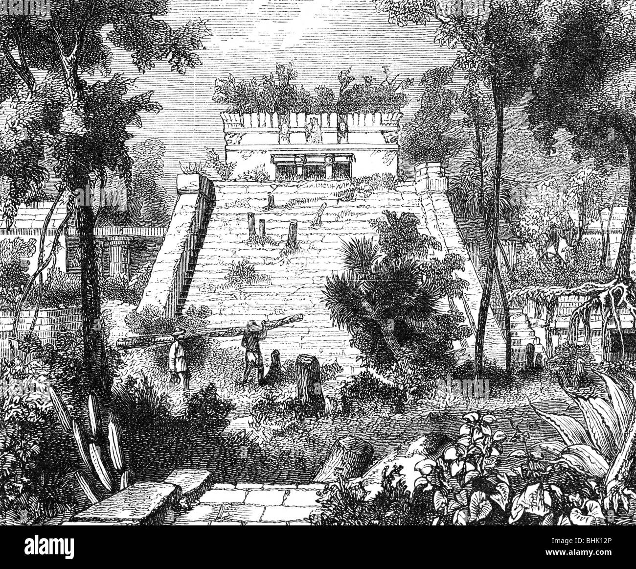 Tulum mexico ruins Black and White Stock Photos & Images - Alamy