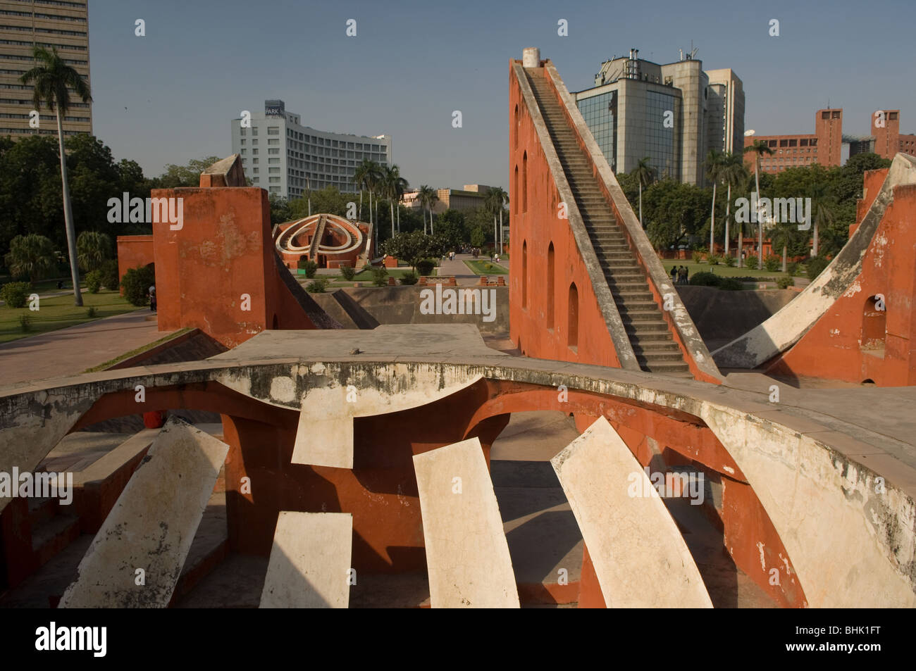 Jantar Mantar observatory, Delhi, India Stock Photo - Alamy