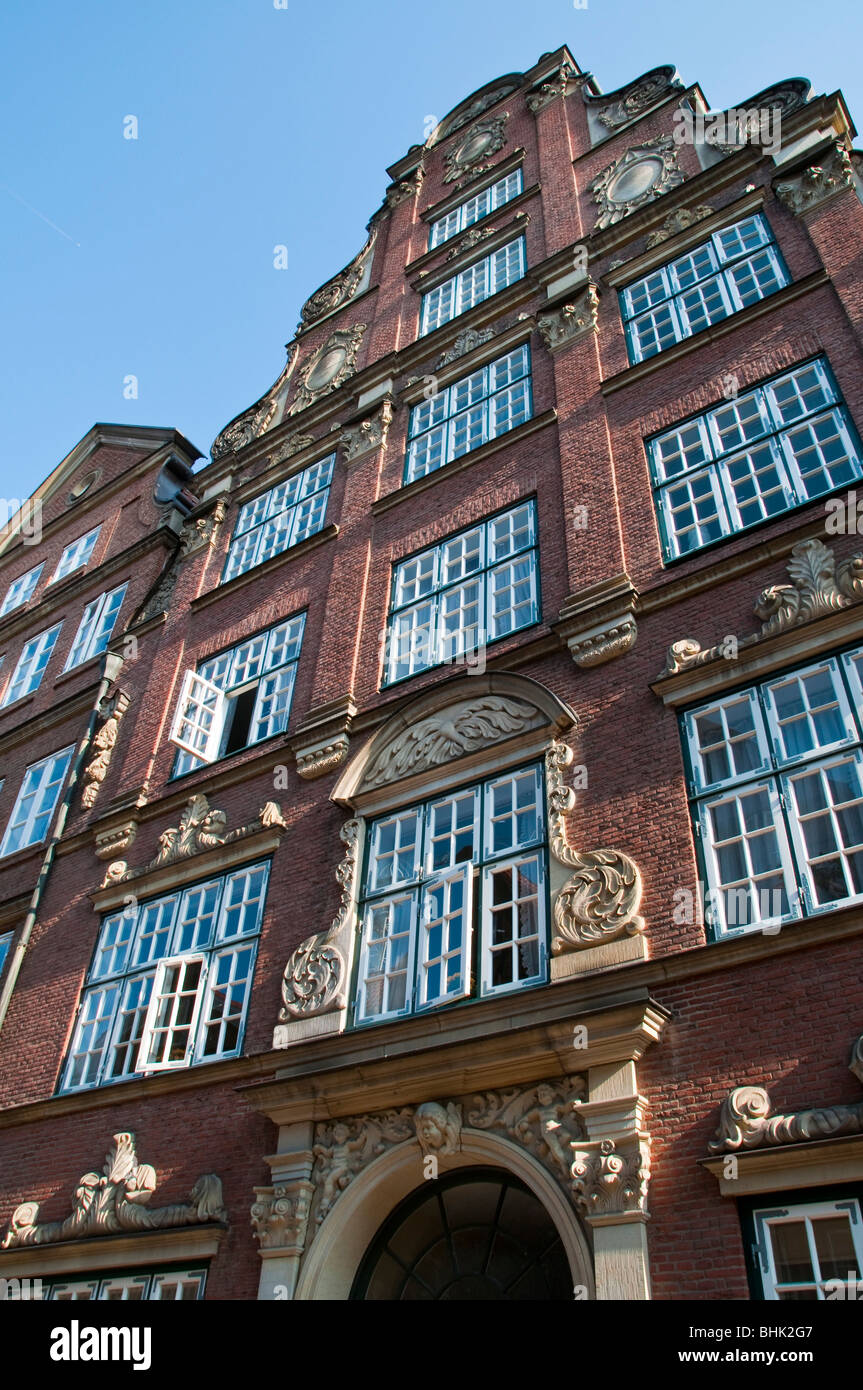 historisches Haus in der Peterstrasse, Hamburg, Deutschland ...