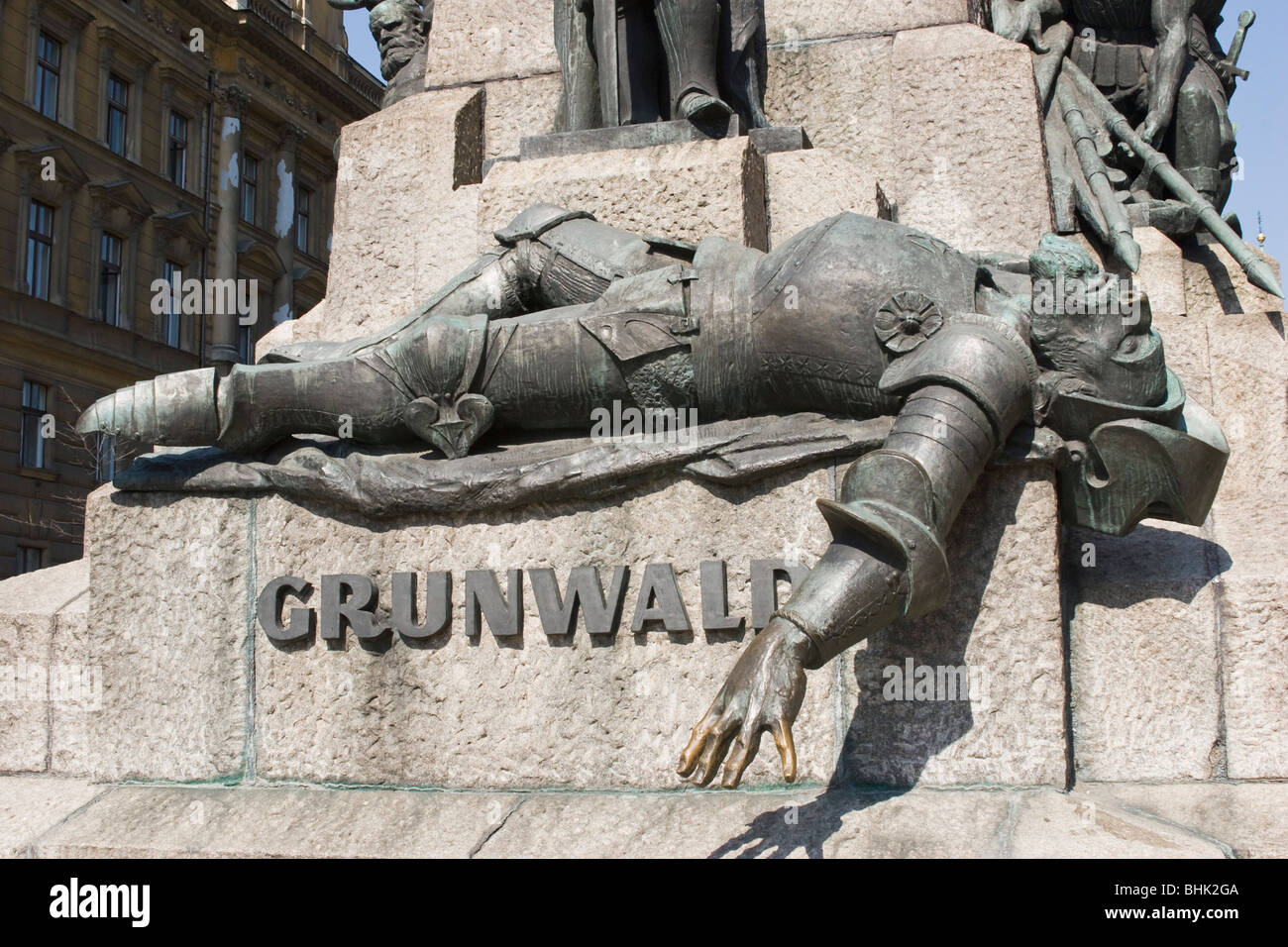 Grunwald Monument Central Cracow Krakow in Poland Stock Photo - Alamy