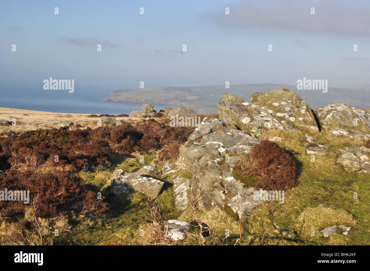 Carningli common, Preseli hills, Newport, Pembrokeshire, Wales, United ...