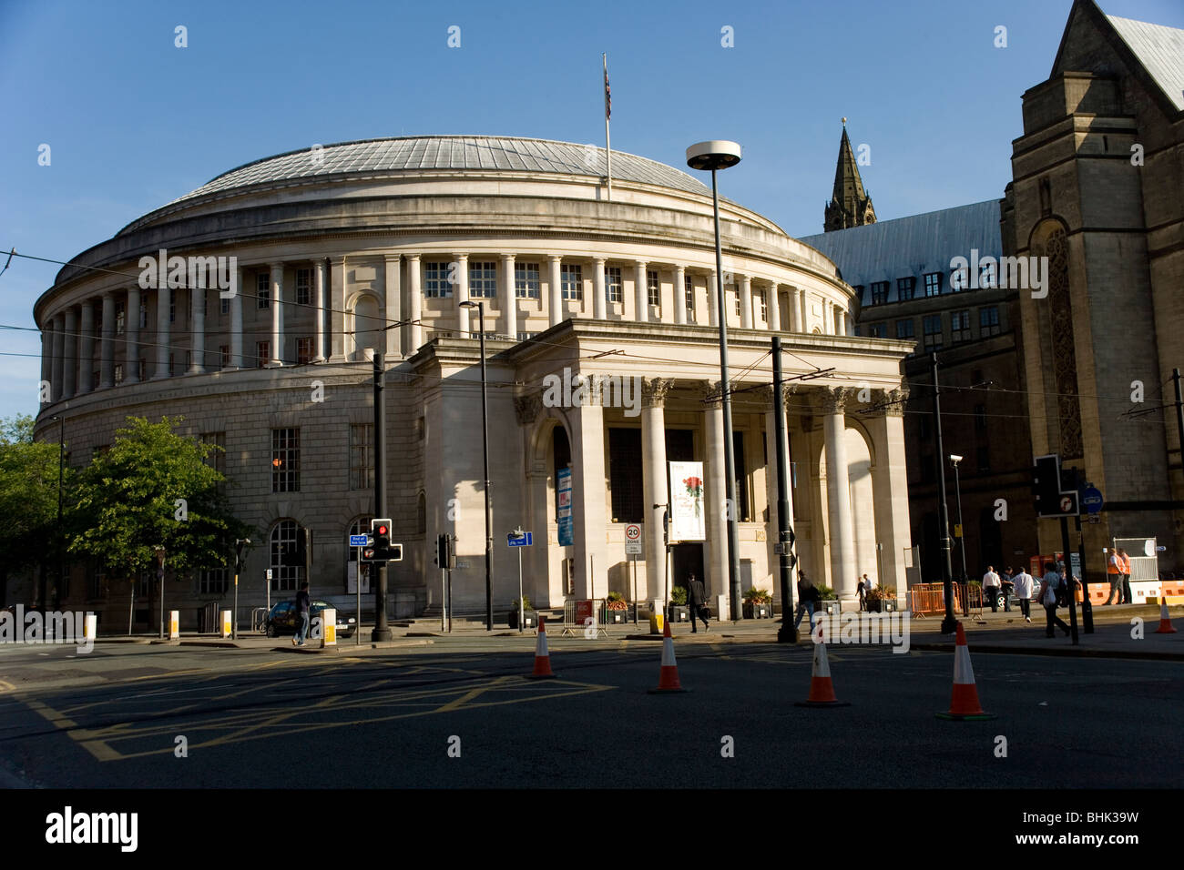Central Reference Library in St Peter's Square Manchester Stock Photo ...