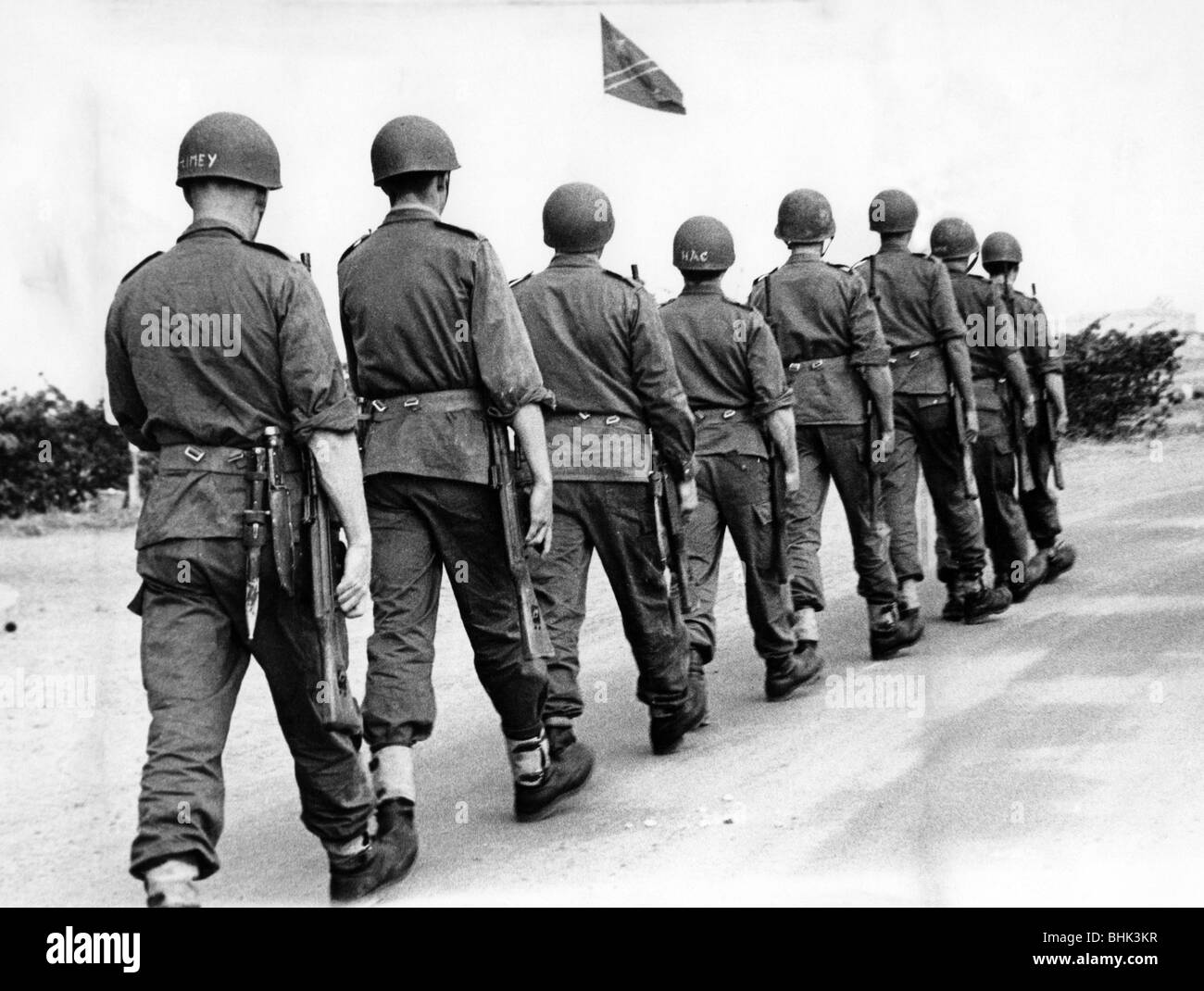 military, Congo, army, mercenaries, training, platoon of mercenaries at ...