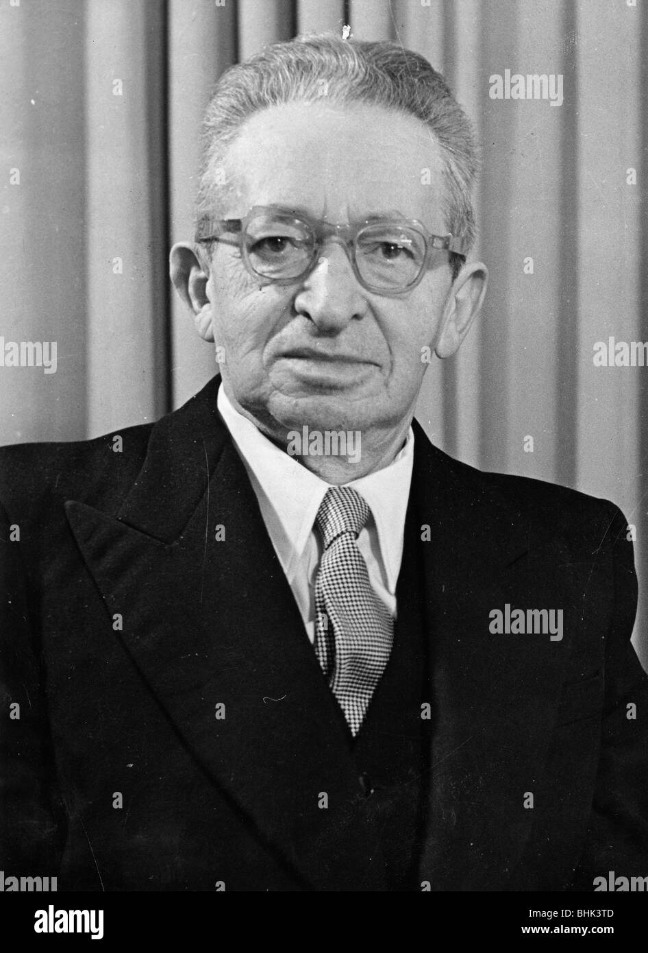 Yitzhak Ben Zvi (1884-1963), second President of the State of Israel ...