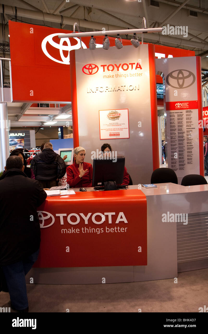 Toyota sales people Stock Photo - Alamy
