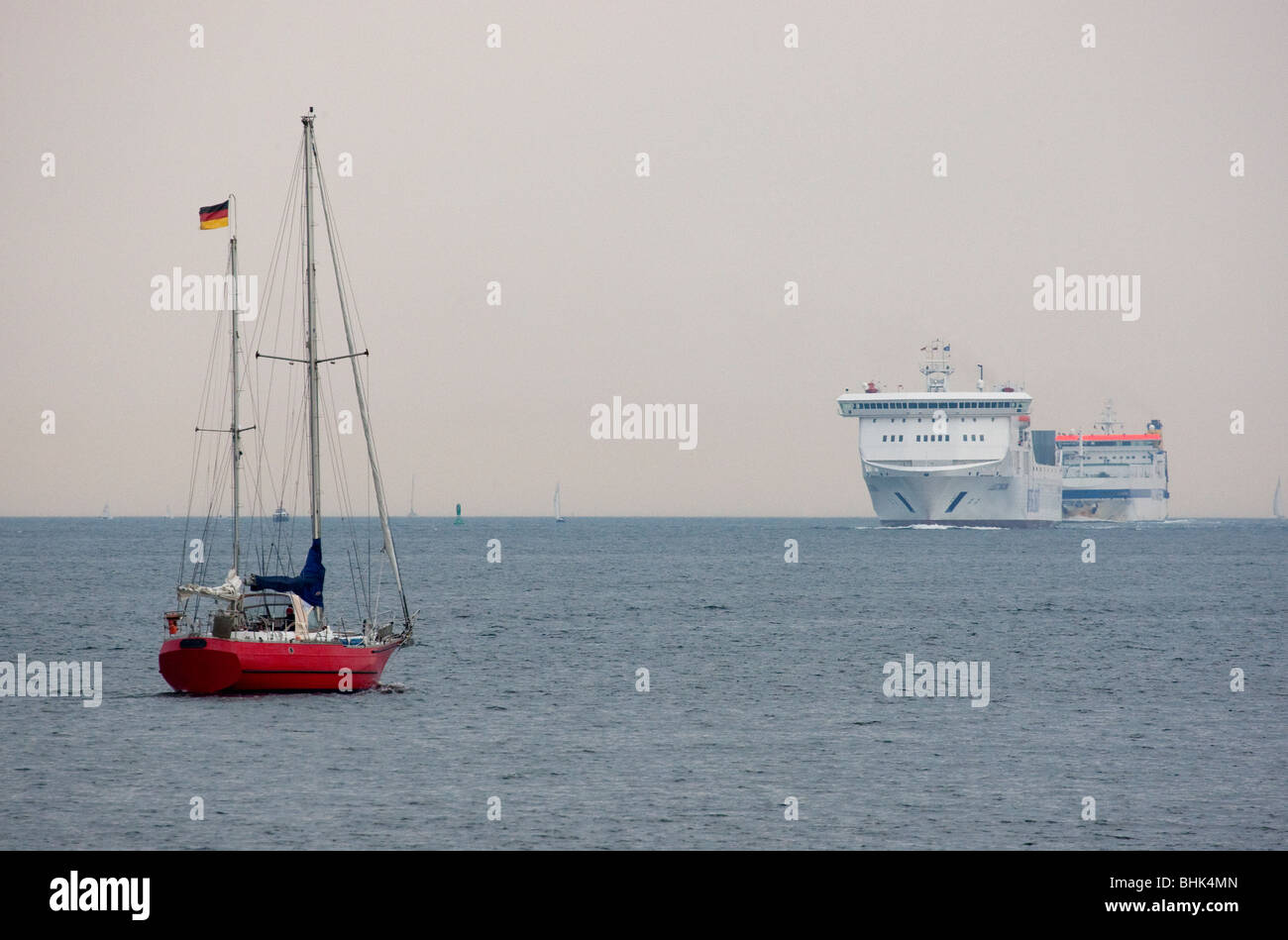 The DFDS Lisco ferry Lisco Maxima approaches Kiel Stock Photo - Alamy