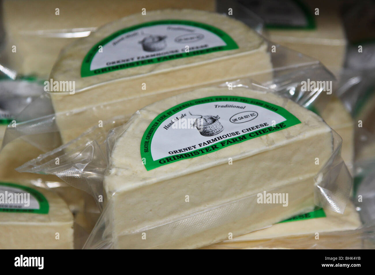 Packs of Orkney Farmhouse Cheese from Grimbister Farm Cheese, Orkney ...