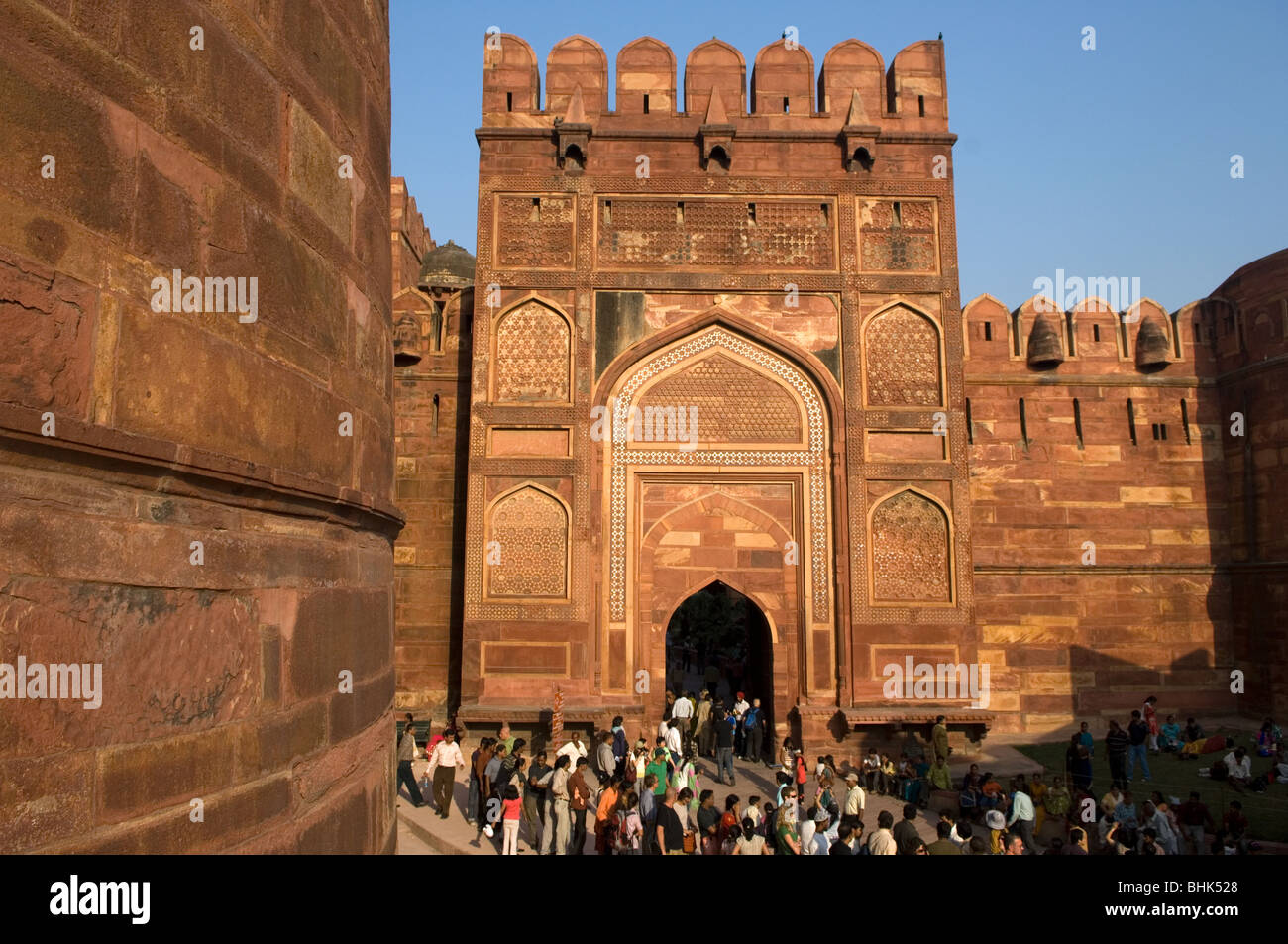 Agra Fort, Agra, Uttar Pradesh, India Stock Photo - Alamy