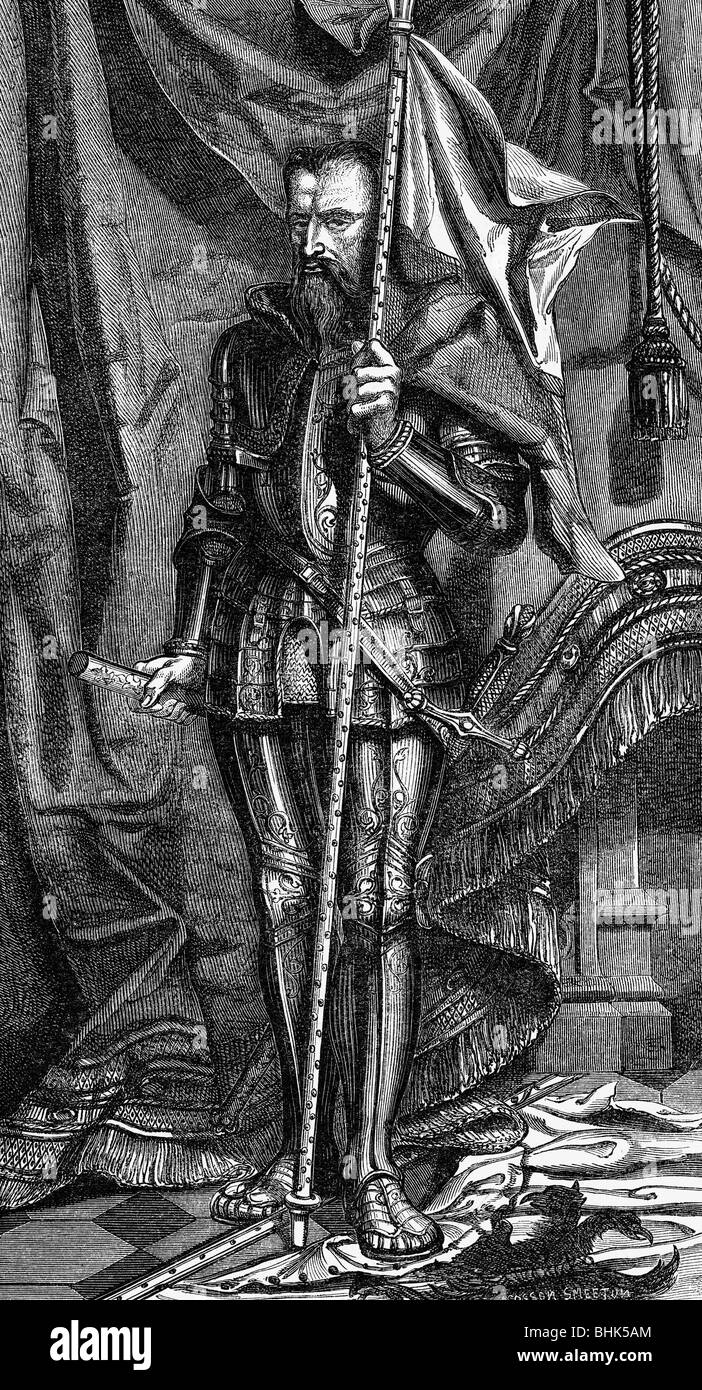 Guise, Henry I Duke of, 31.12.1550 - 23.12.1588, French politician ...