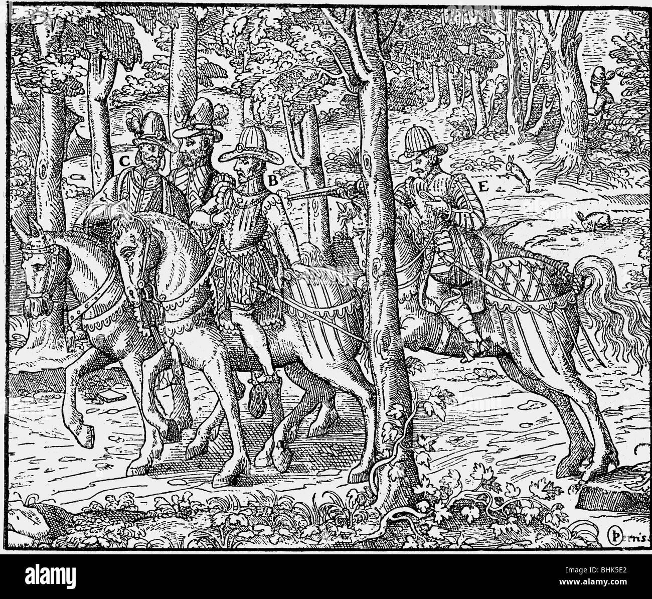 Duke of guise 16th century france Black and White Stock Photos & Images ...