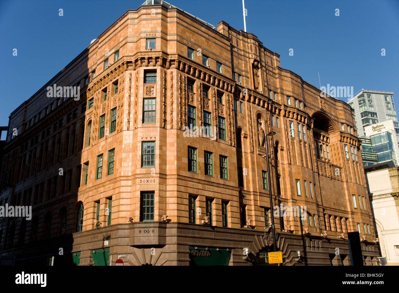 St George's House on Peter Street Manchester Stock Photo - Alamy