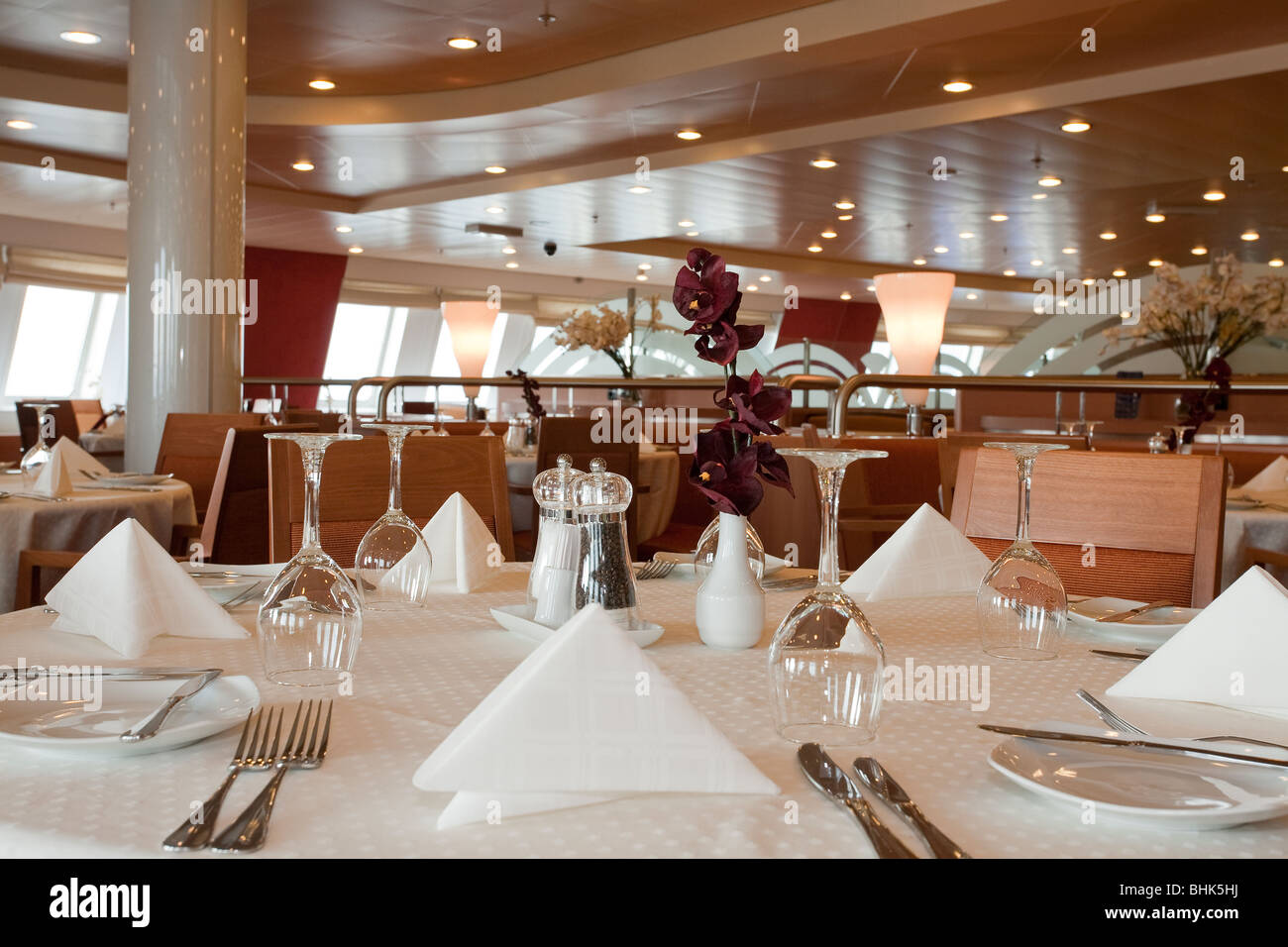 On board the DFDS Lisco ro/pax-ferry Lisco Maxima Stock Photo - Alamy