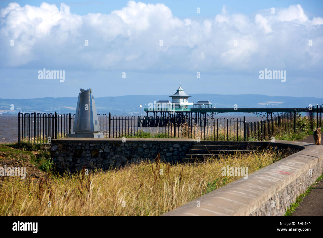 Clevedon North Somerset UK Beach Pier Sea Stock Photo - Alamy