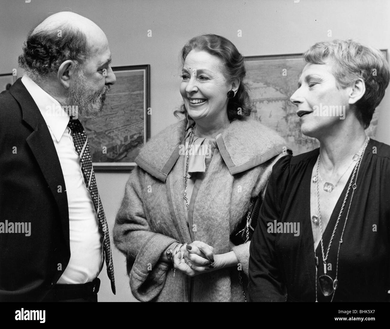 Alfred Marks, British comedian, with Valerie Hobson & Helen Shapiro ...