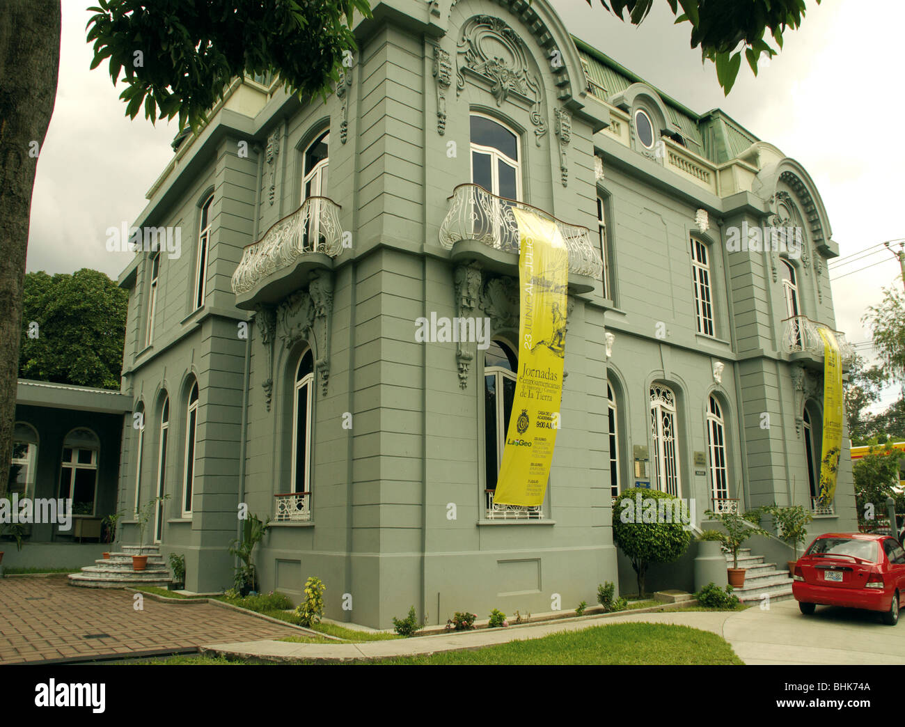 El Salvador. San Salvador city. The House of Dueñas of Art-Nouveau ...
