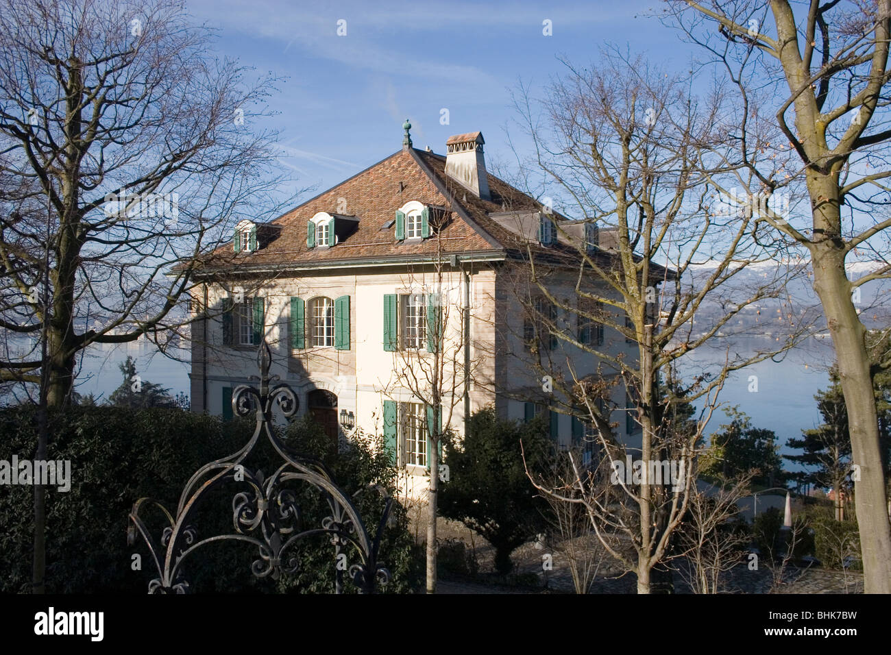 Geneva villa diodati hi-res stock photography and images - Alamy
