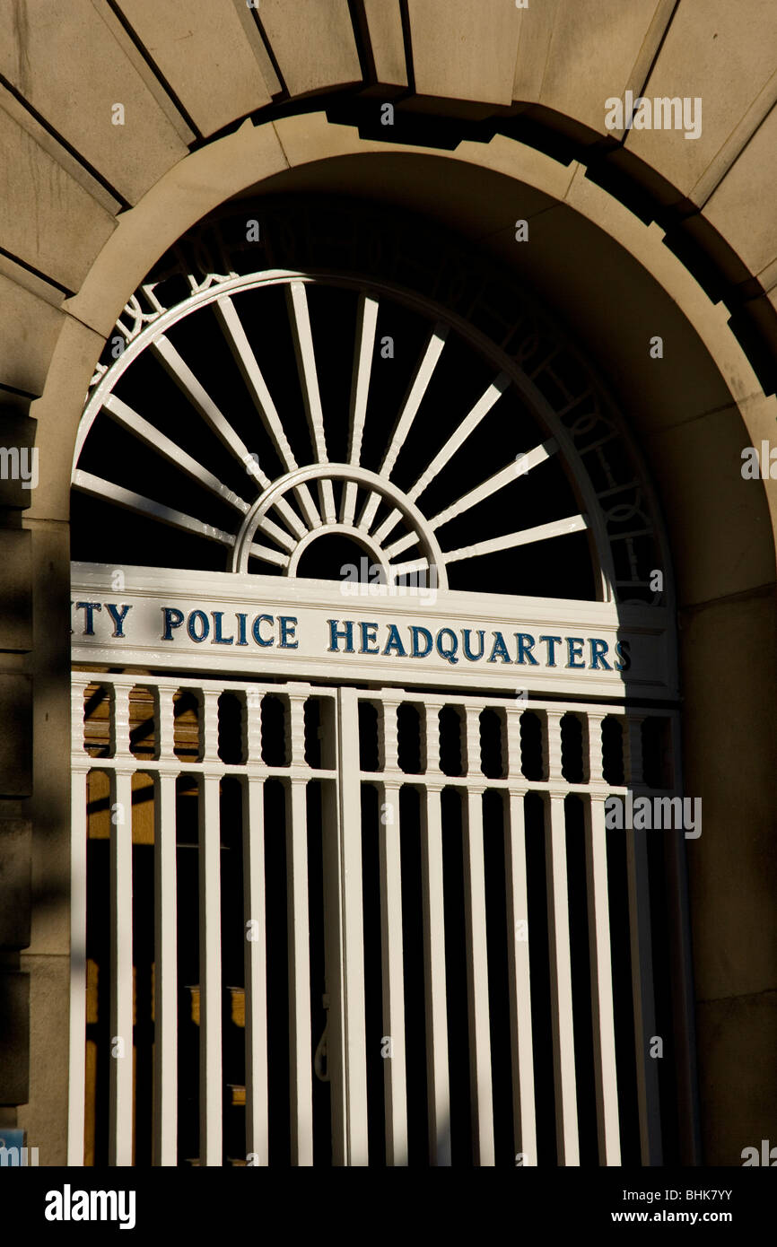Bootle Street Police Station in Manchester Stock Photo - Alamy