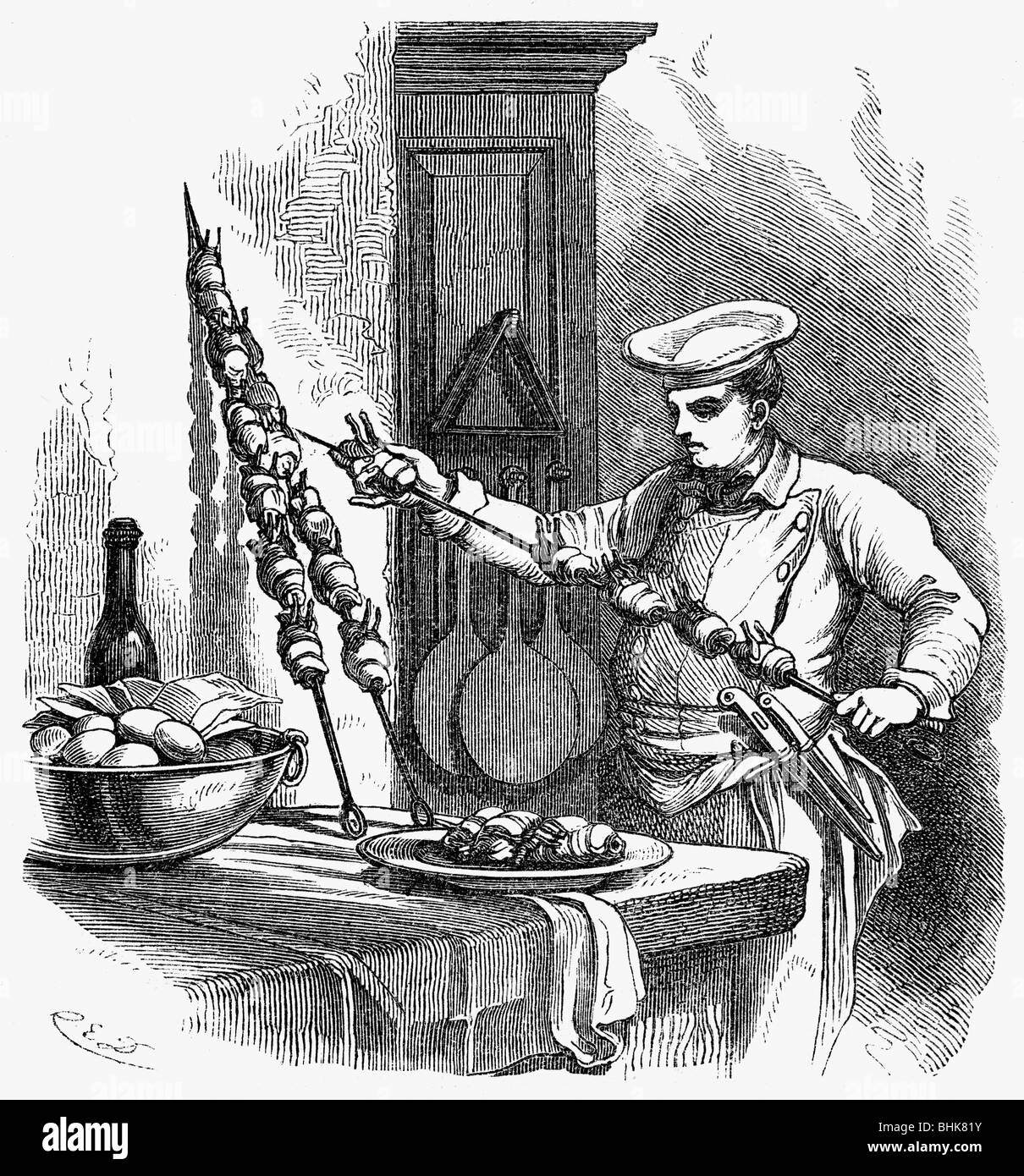 Kitchen servant hi-res stock photography and images - Alamy