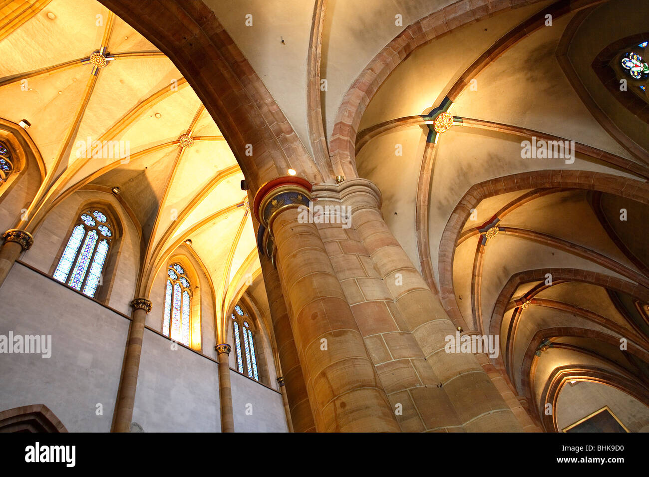 SAINT-MARTIN CHURCH, COLMAR Stock Photo - Alamy