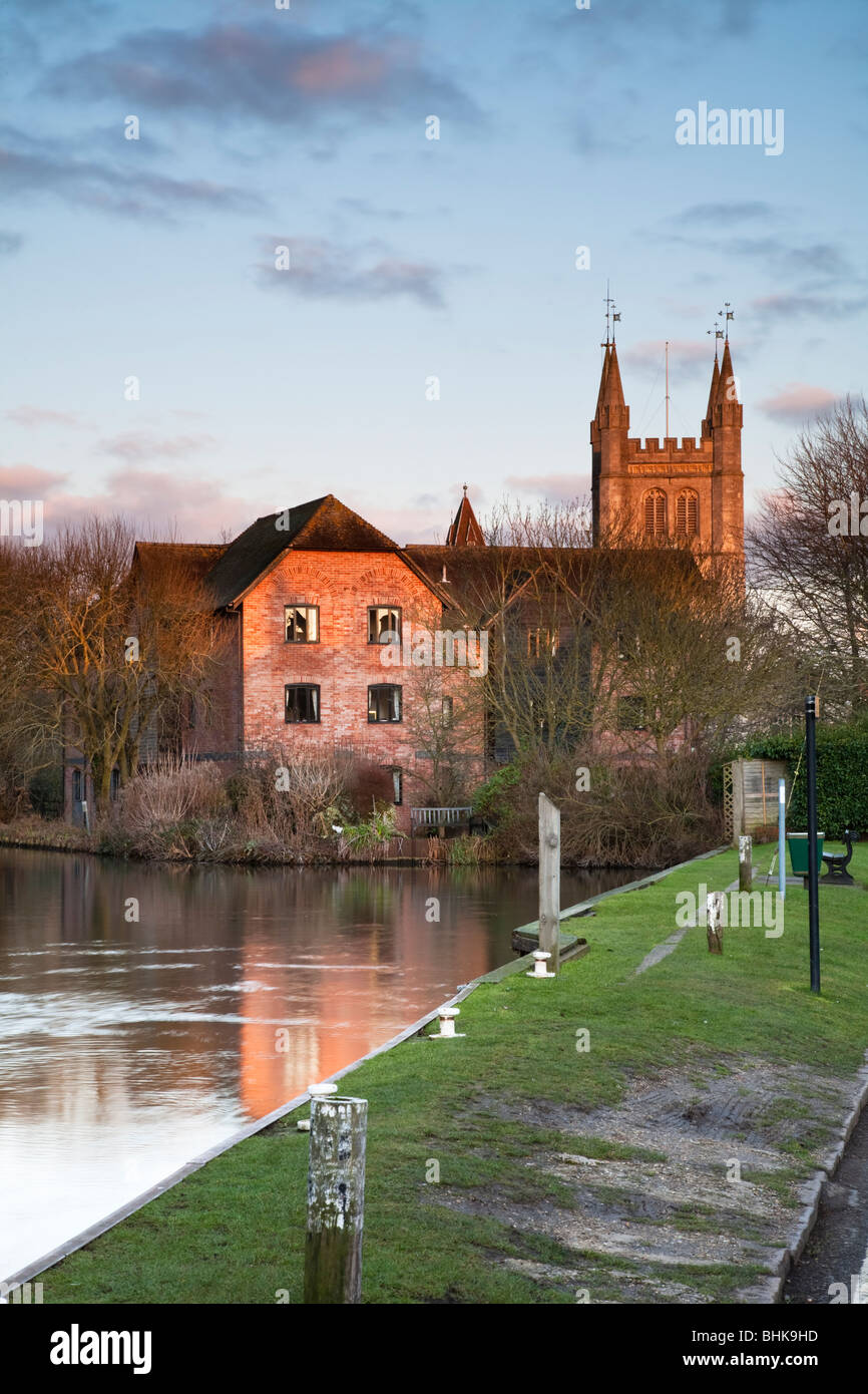 Uk in the river kennet valley hi-res stock photography and images - Alamy