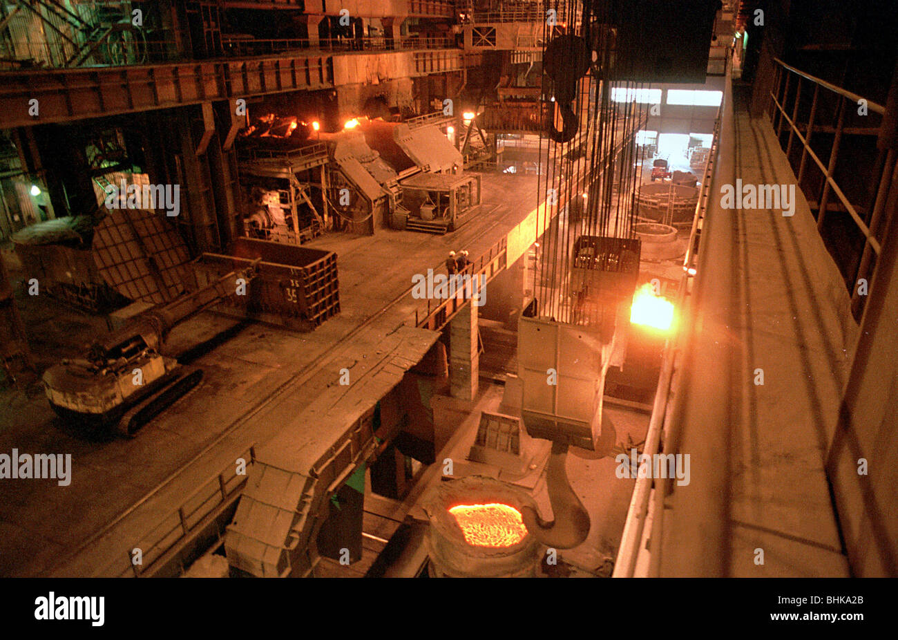 Steel works in Katowice, Poland Stock Photo - Alamy