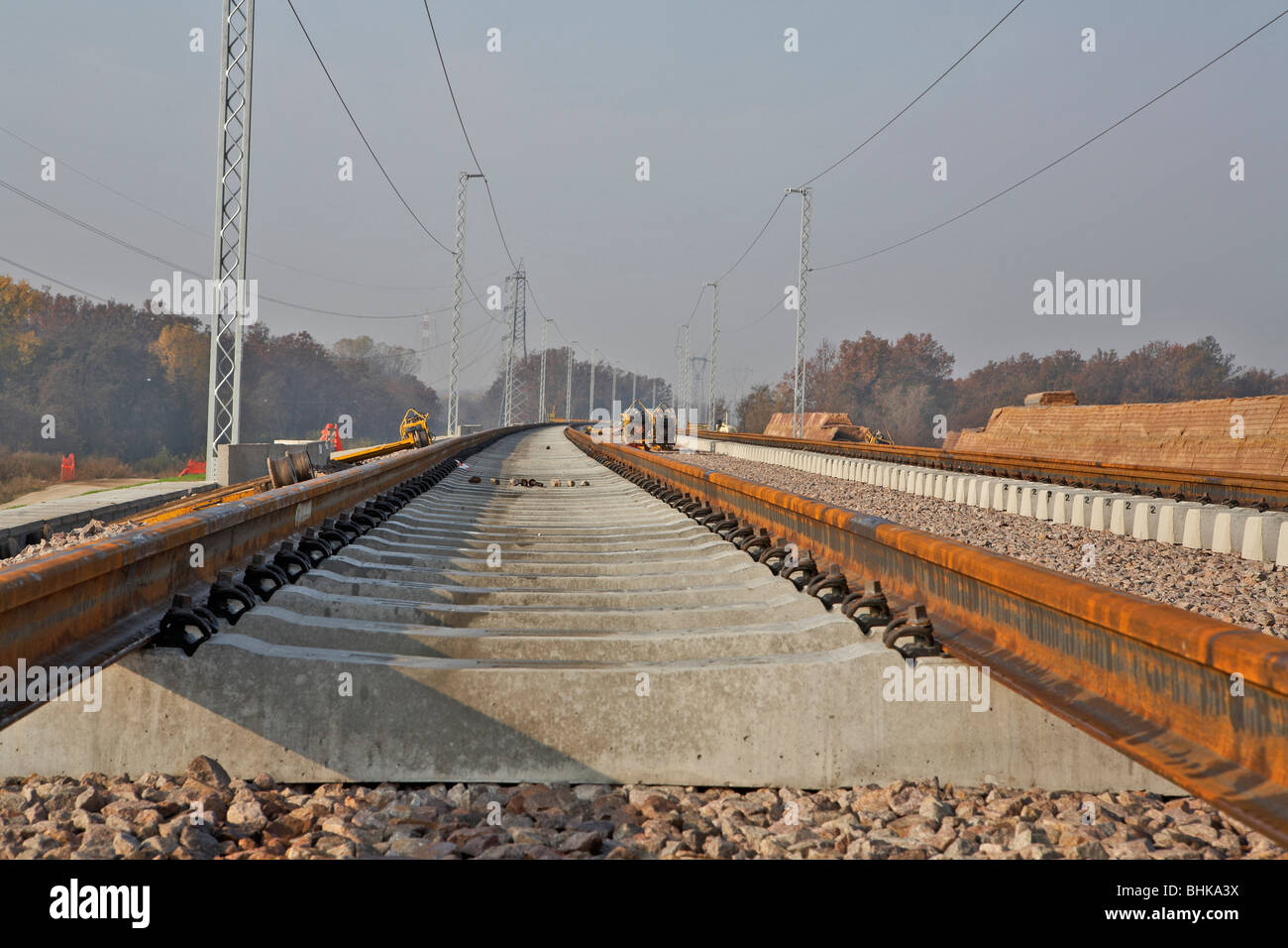Laying some tracks hi-res stock photography and images - Alamy