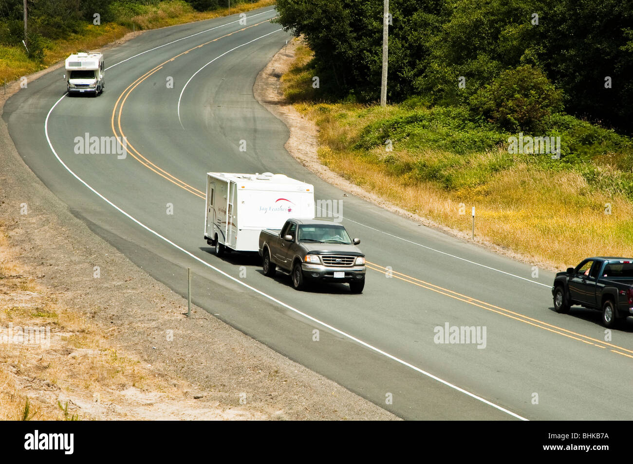 Recreational vehicles camper trailers hi-res stock photography and ...