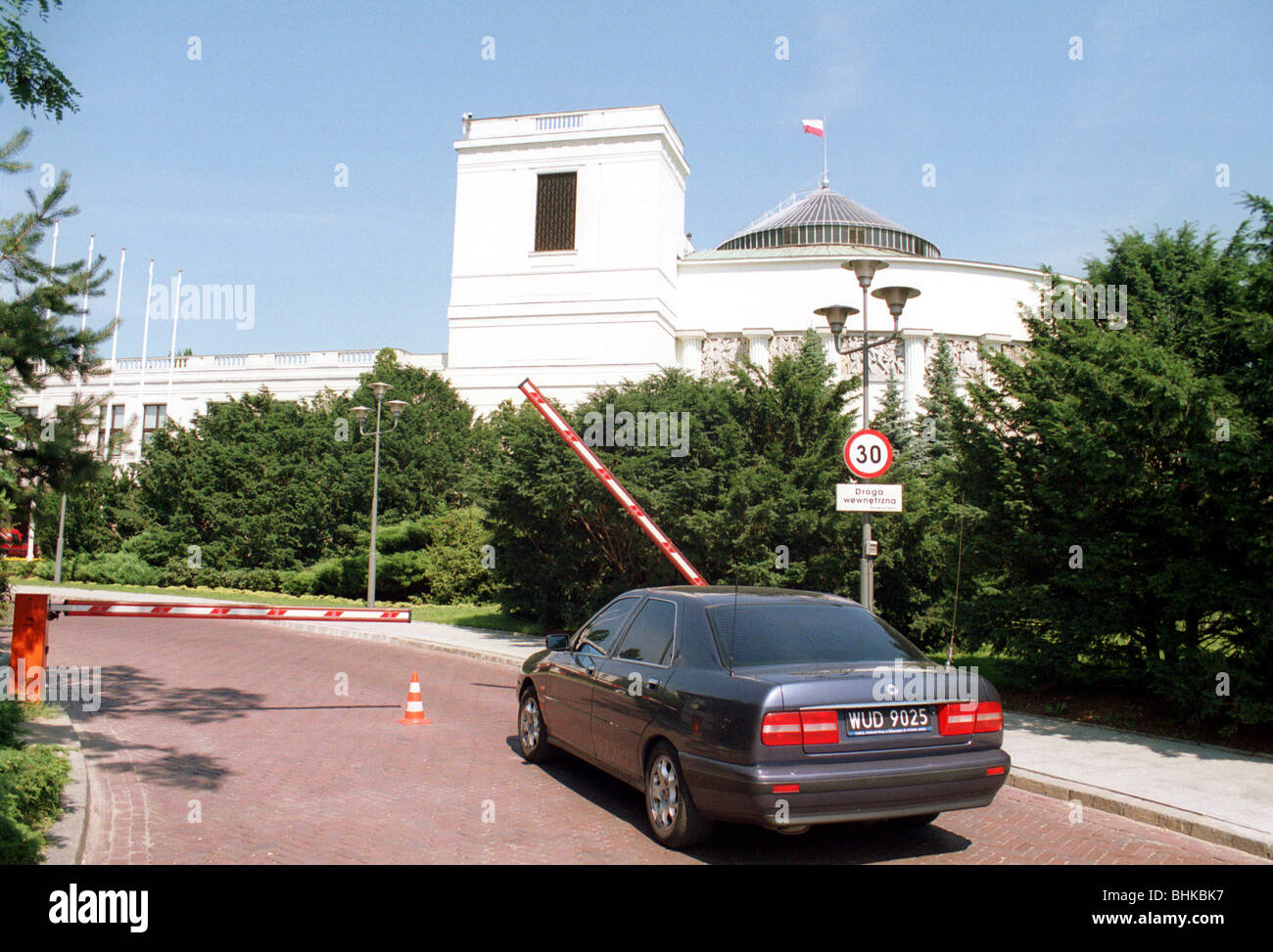 Warsaw parliament building hi-res stock photography and images - Alamy