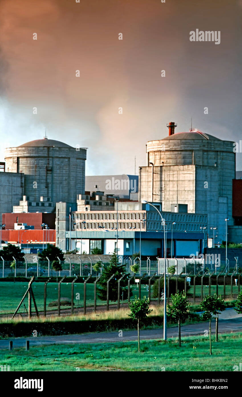 Chinon, France, Energy Nuclear Power Plant in "Loire Valley" EDF ...