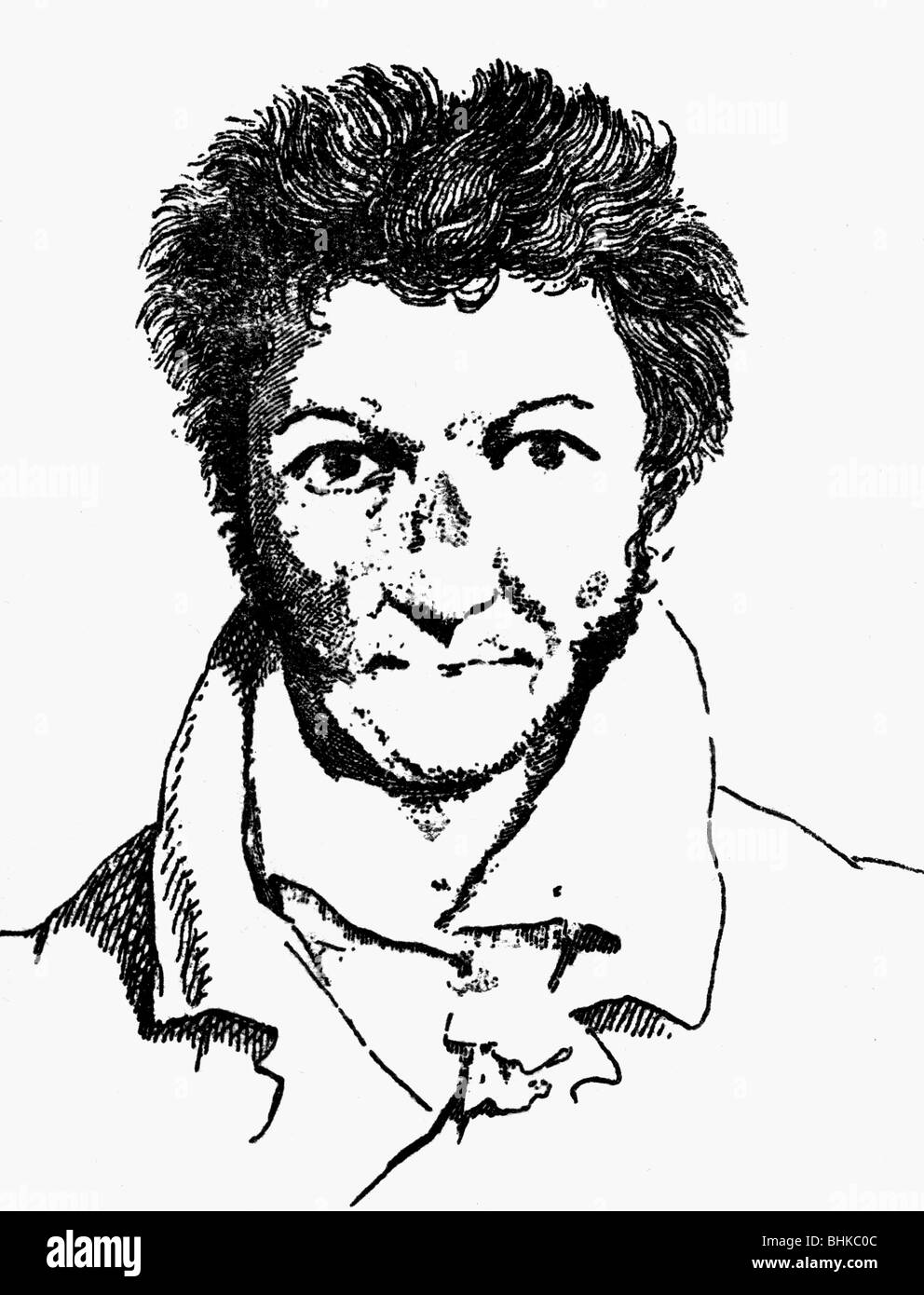 E T A Ernst Theodor Amadeus Hoffmann 1776 1822 High Resolution Stock ...