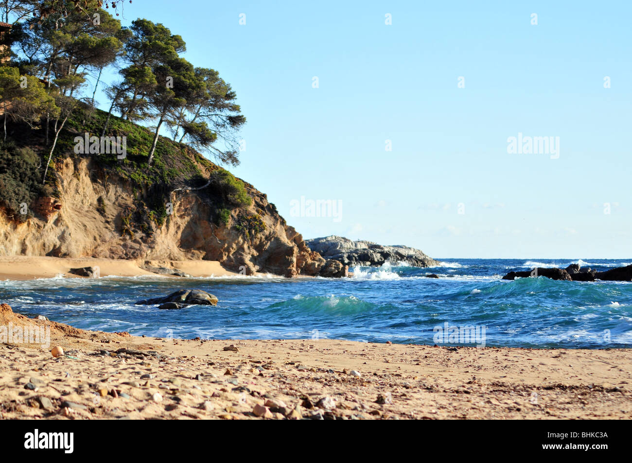 Costa Brava landscape Stock Photo - Alamy