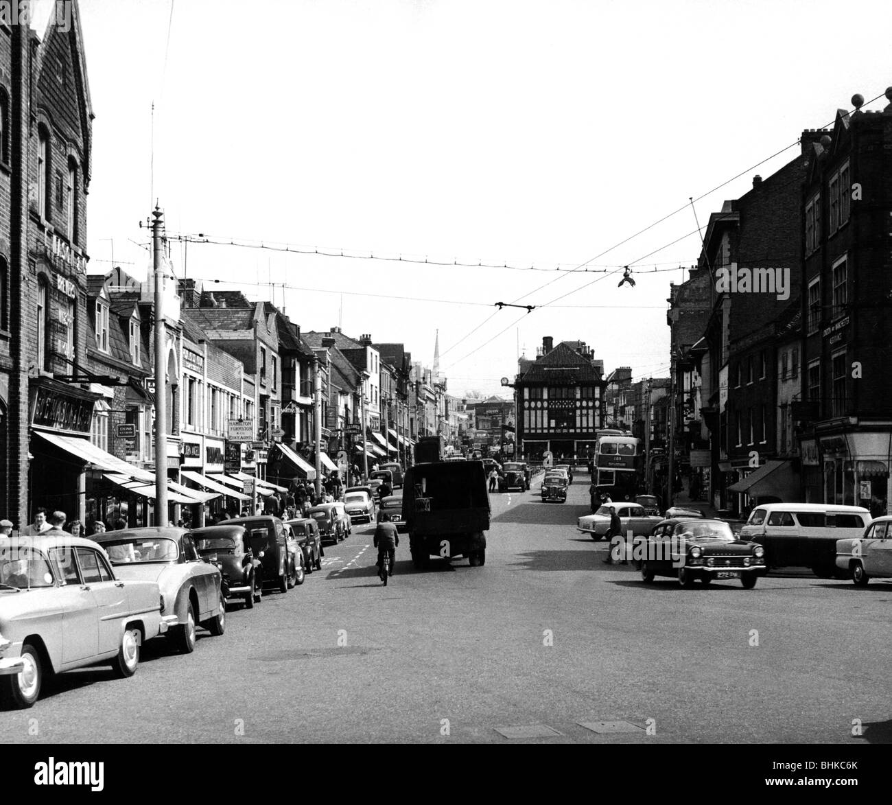 geography / travel, Great Britain, Maidstone, street scenes, High ...