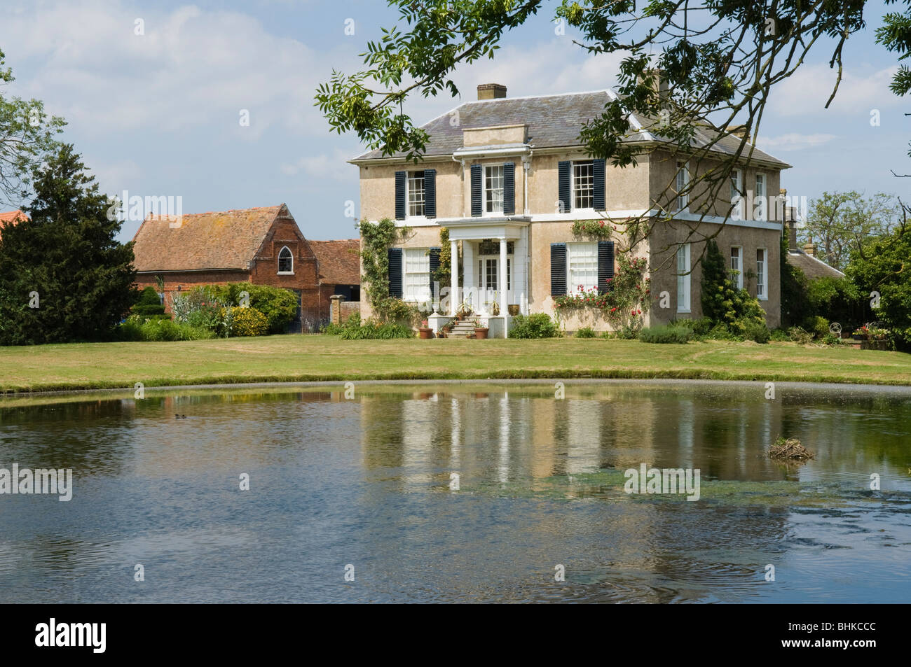 Preston Court at Preston, near Canterbury, Kent, United Kingdom ...