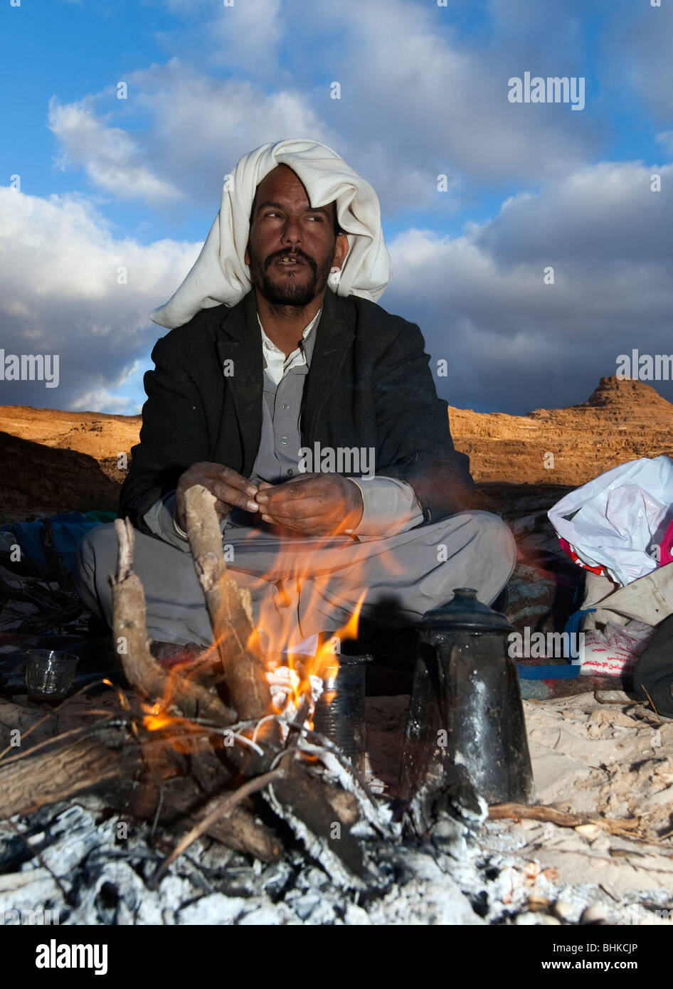 Sinai Bedouins People of the Desert a Bedouin male Stock Photo - Alamy