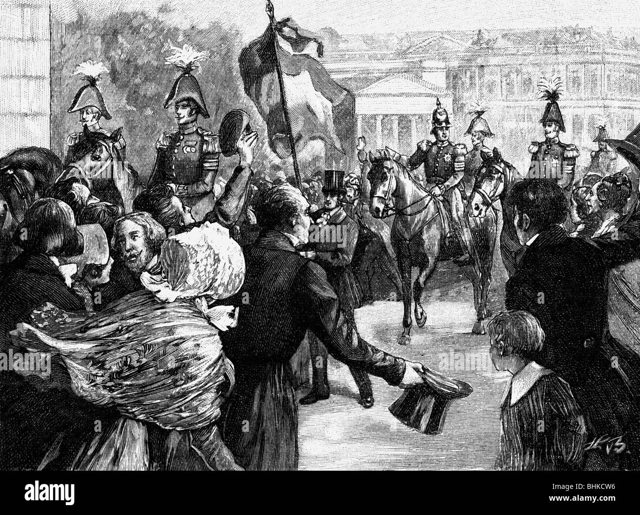 King Frederick William Iv Of Prussia Black and White Stock Photos ...